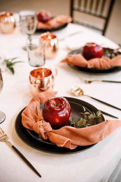 Moody and Romantic Cider Inspired Fall Styled Shoot with Bohemian Flair